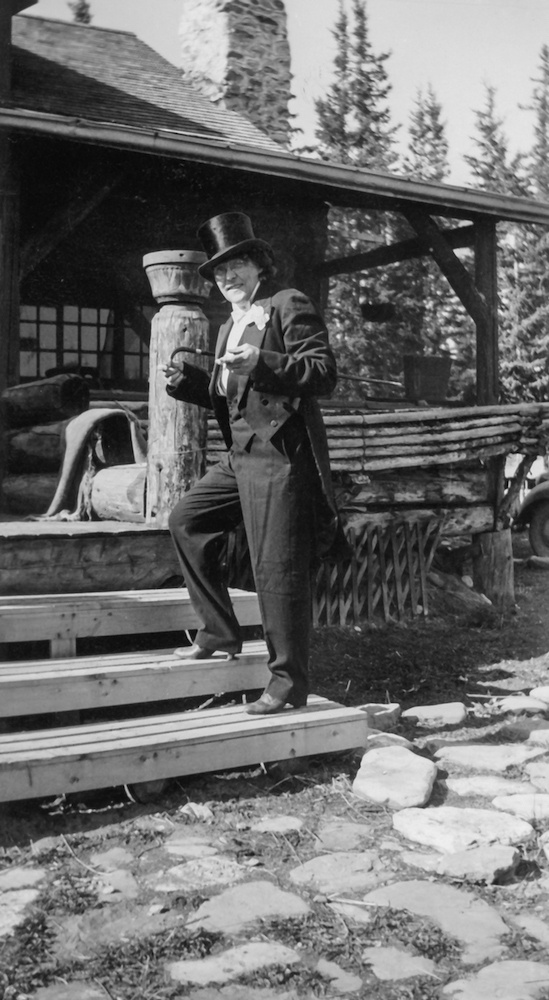 Wake Siah Lodge and Ida May White | Bragg Creek Historical Society